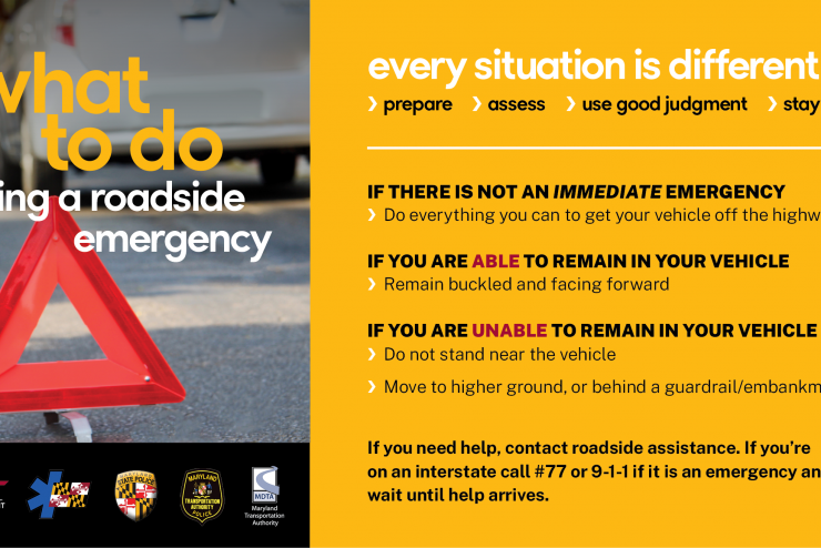 Roadside Emergency: What To Do in a Car Crash or Breakdown - Zero Deaths MD